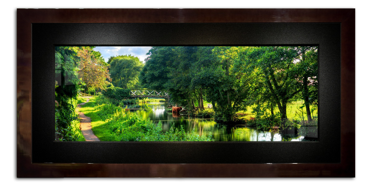 Classic English River Scene - Monet | Large Format Photograph